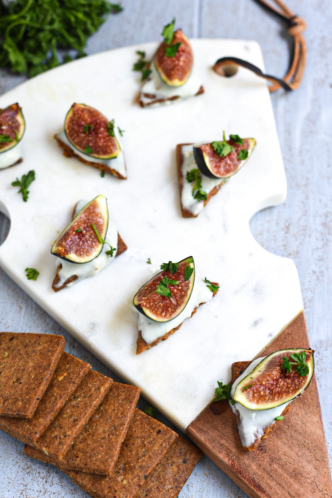 Fig and Blue Cheese Hors d'oeuvres – Effie's Homemade